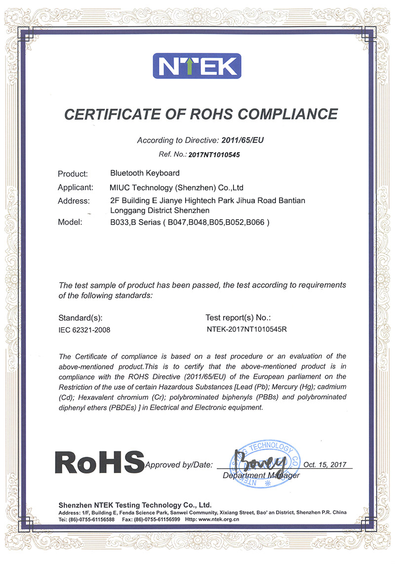 B052 Universal Round Keycap Mini Three-fold Bluetooth Wireless Keyboard ...